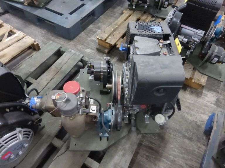 Hatz 1B50 Air Cooled 4 Stroke Diesel Engine with MP Pumps Flomax 10 ...