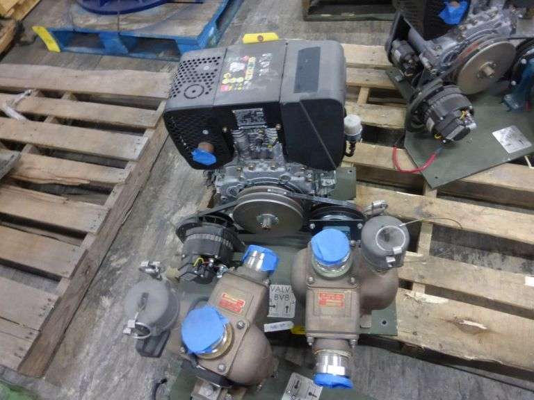 Hatz 1B50 Air Cooled 4 Stroke Diesel Engine with MP Pumps Flomax 10 ...