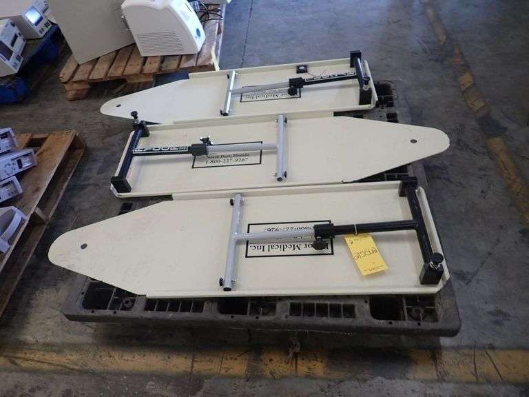 Lot of (3) Rycor Hand Surgery Tables - Yellow Tag Auctions