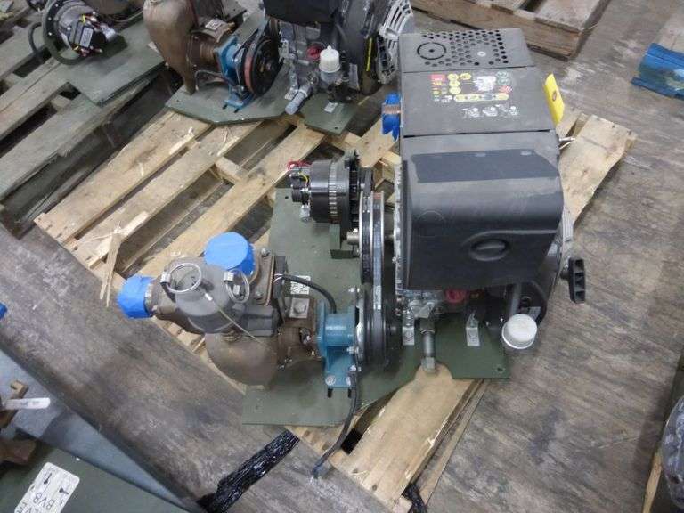 Hatz 1B50 Air Cooled 4 Stroke Diesel Engine with MP Pumps Flomax 10 ...