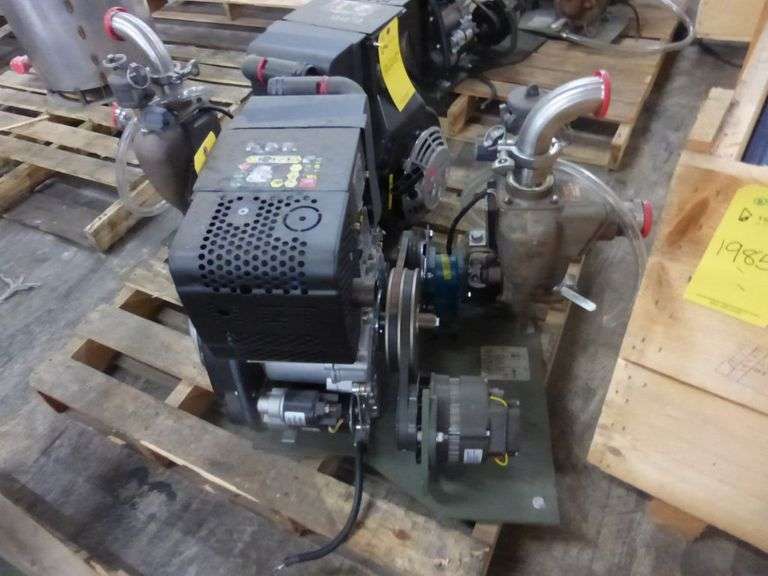 Hatz 1B50 Air Cooled 4 Stroke Diesel Engine with MP Pumps Flomax 10 ...