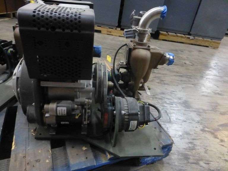 Hatz 1B50 Air Cooled 4 Stroke Diesel Engine with MP Pumps Flomax 10 ...