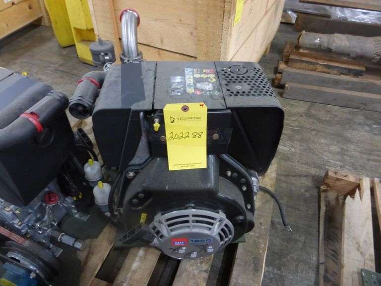 Hatz 1B50 Air Cooled 4 Stroke Diesel Engine with MP Pumps Flomax 10 ...