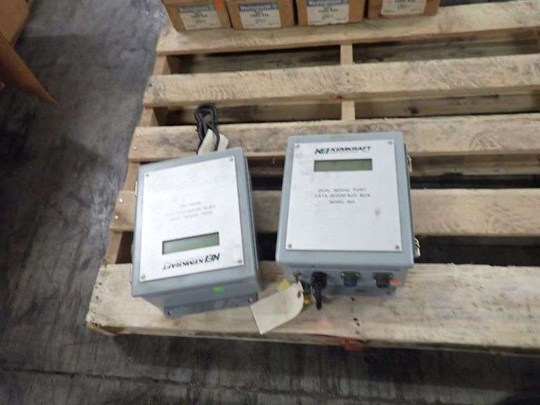 Lot of (2) Kemkraft Dual Serial Port Data Interface Boxes - Yellow Tag ...