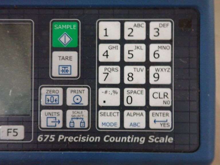 GSE 675 Precision Counting Scale - Yellow Tag Auctions