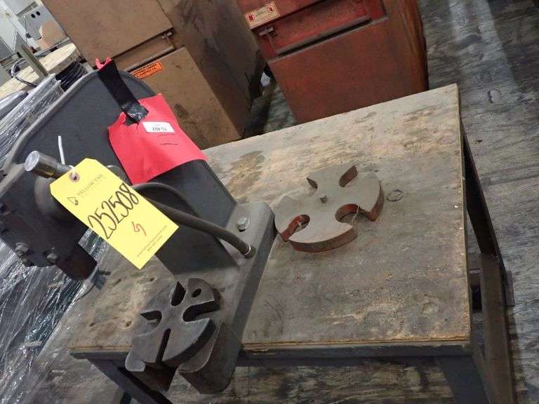 Arbor Press Table - Yellow Tag Auctions