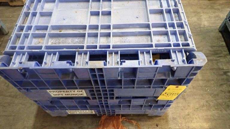 Lot of (2) Ropack Containers - Yellow Tag Auctions