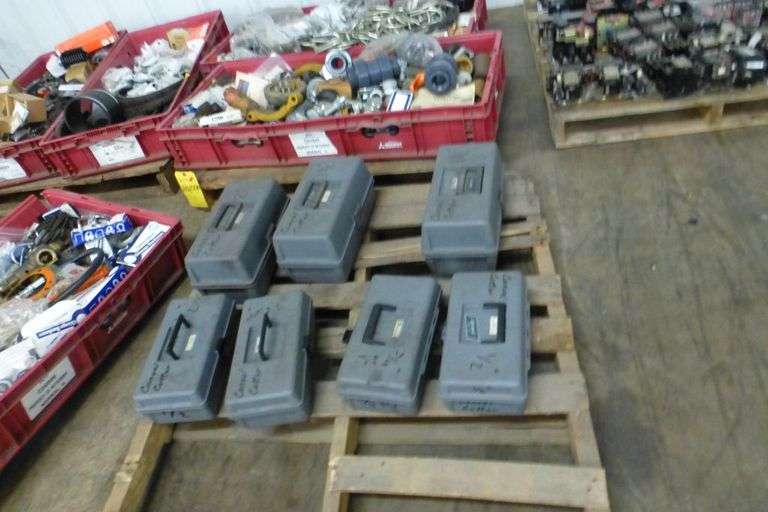 Lot of (7) Conval Tool Kits - Yellow Tag Auctions