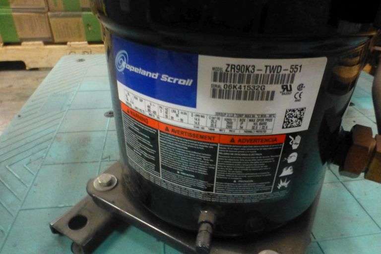 Copeland Tandem Compressor - Yellow Tag Auctions