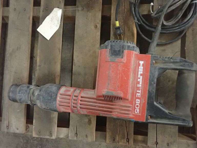 Lot of (2) Assorted Hilti Demolition Hammers - Yellow Tag Auctions