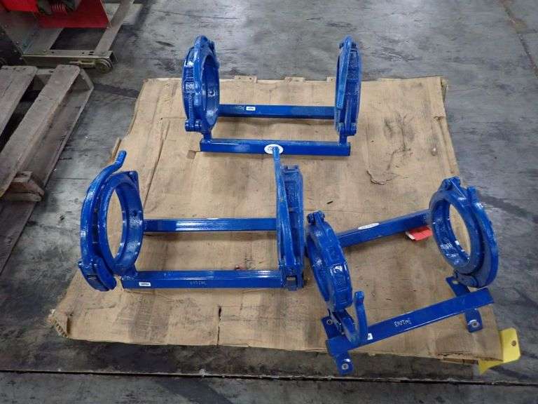 Lot of (3) ISCO Industries Shurjoint Hinged Lever Coupling Cradles ...