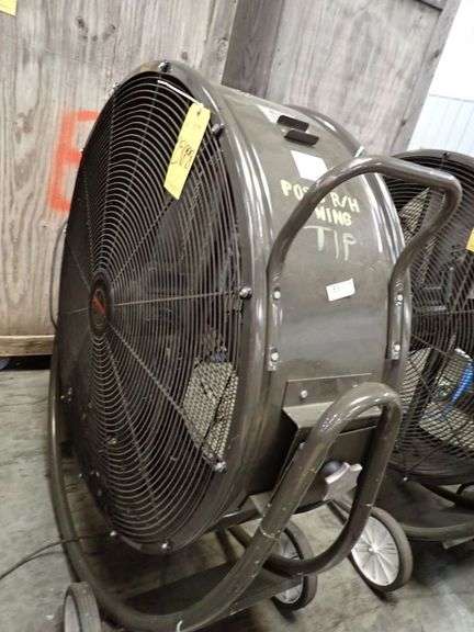 Triangle Portable Cooler Fan - Yellow Tag Auctions