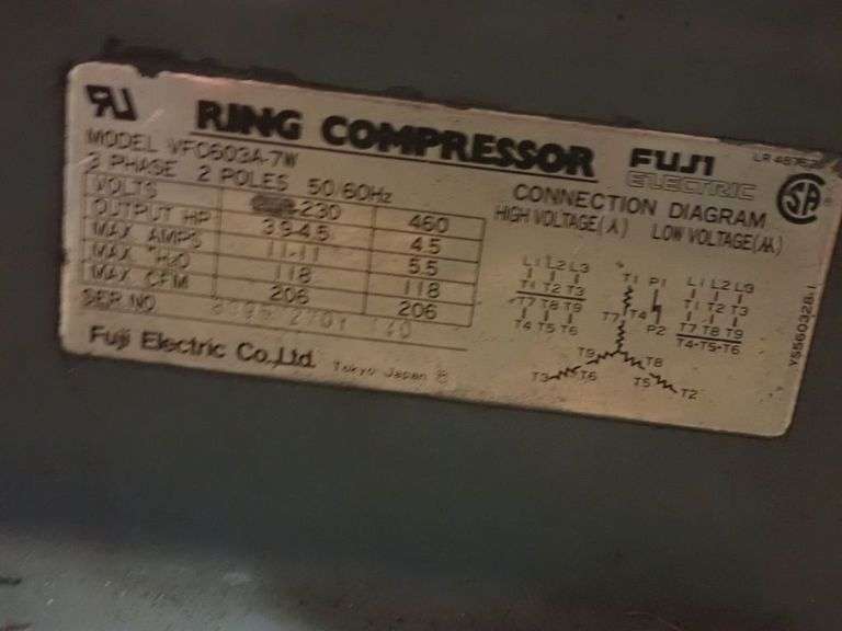 Lot of (2) Assorted Ring Compressors - Yellow Tag Auctions