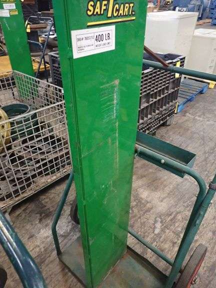 Saf-T-Cart Modified Gas Cylinder w/Firewall - Yellow Tag Auctions