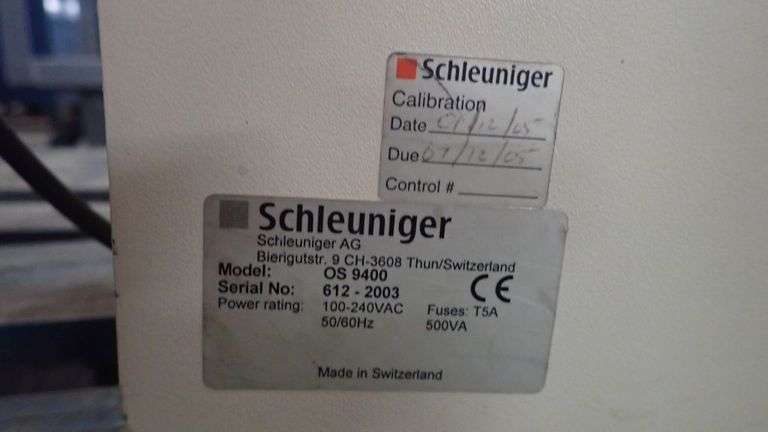 Schleuniger OmniStrip OS 9400 Automatic Wire Cutting & Stripping ...