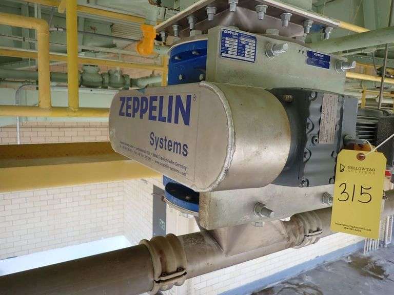 Zeppelin Systems Type A1 Discharge Rotary Feeder - Yellow Tag Auctions