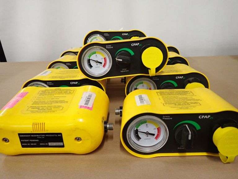 Lot of (10) Emergent Porto2Vent Recalibration Load Units - Yellow Tag ...