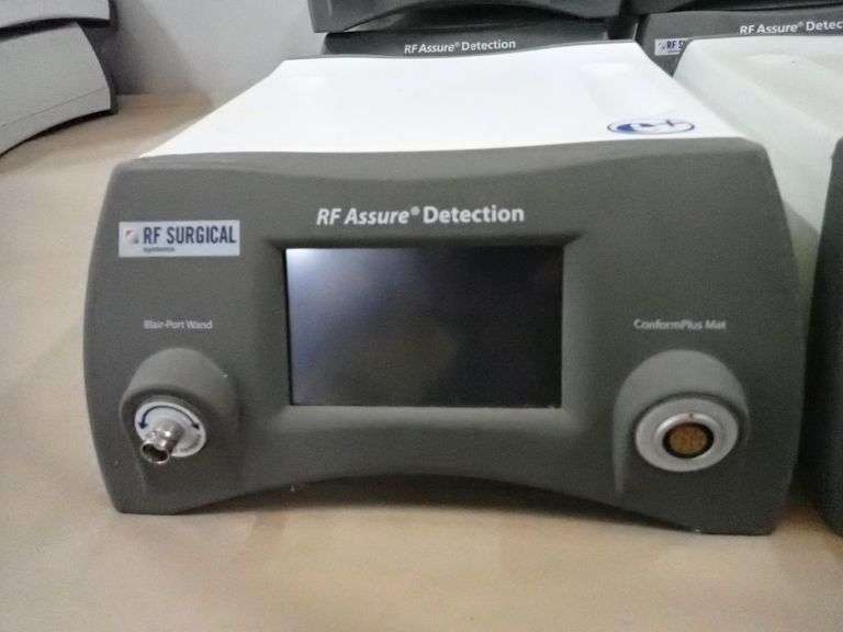 Lot of (8) RF Surgical Assure Detection Consoles - Yellow Tag Auctions