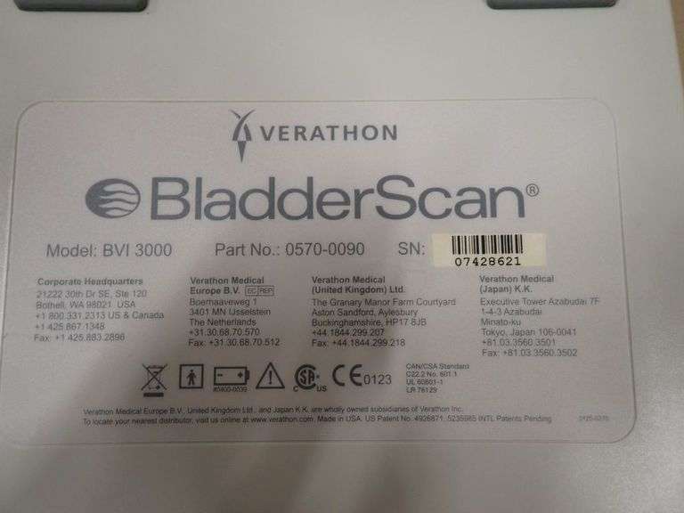 Verathon Bladder Scan - Yellow Tag Auctions