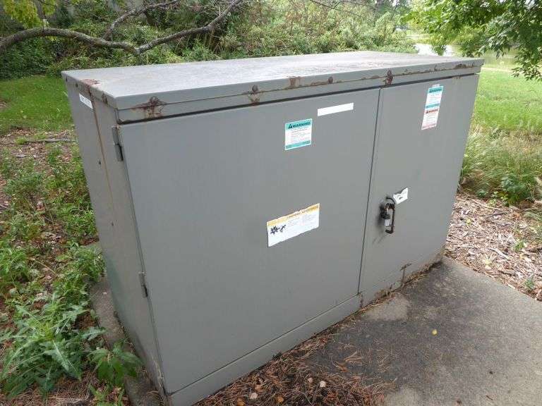 750 KVA Padmount Transformer - Yellow Tag Auctions
