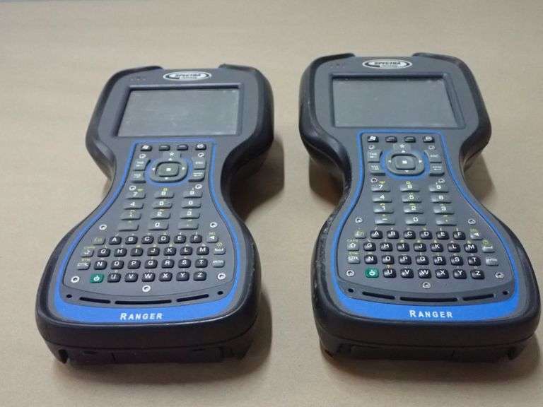 Lot of (2) Spectra Precision Ranger Data Collectors - Yellow Tag Auctions