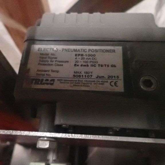 Triac Control Electro-Pneumatic Positioner - Yellow Tag Auctions