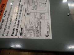Square D Mini Power Zone Unit Substation Transformer - Yellow Tag Auctions