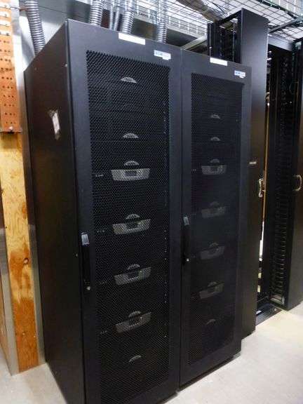 Lot of (2) Eaton UPS Racks - Yellow Tag Auctions