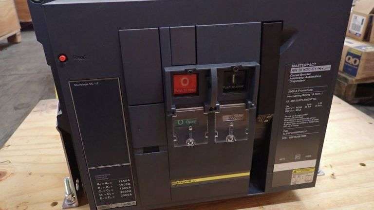 MasterPact Circuit Breaker - Yellow Tag Auctions