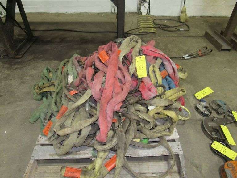 Lot of Rigging Straps - Yellow Tag Auctions