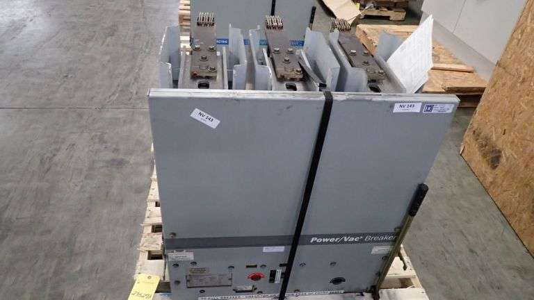 GE Power Vac Circuit Breaker - Yellow Tag Auctions