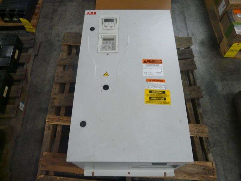 ABB Enclosed Industrial Control Panel - Yellow Tag Auctions