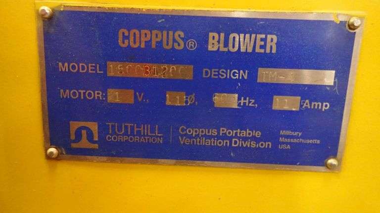 Coppus Blower - Yellow Tag Auctions