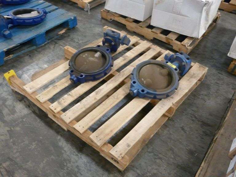 Lot of (2) Mastergear USA Butterfly Valves - Yellow Tag Auctions