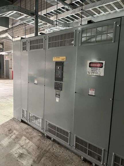 2007 Eaton Cutler Hammer Unit Substation Dry Type Distribution ...