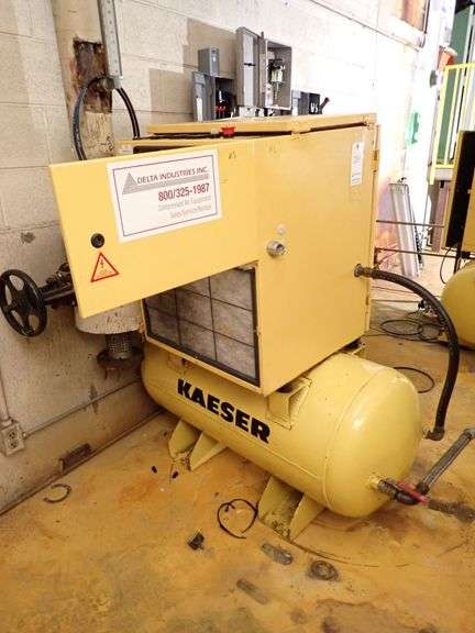 Kaeser SM11 Air Compressor - Yellow Tag Auctions