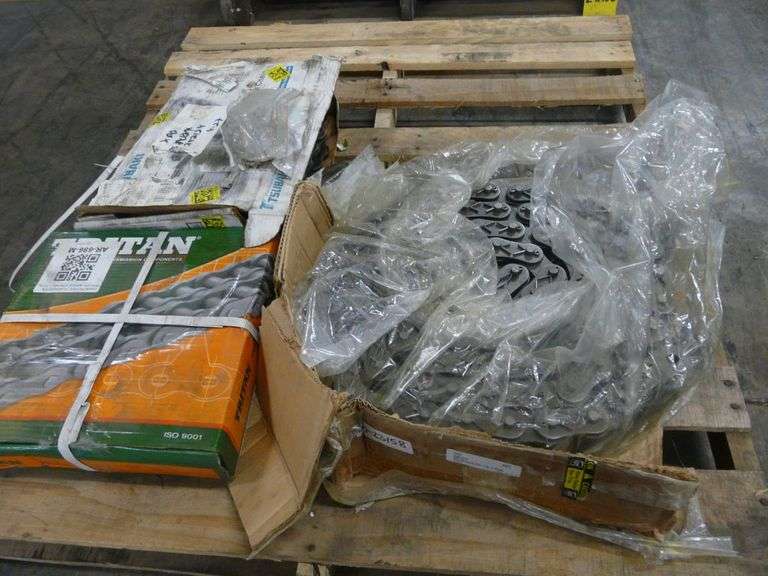 Lot of (3) Assorted Roller Chains - Yellow Tag Auctions