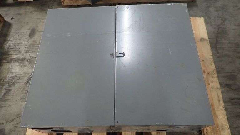 2-Door Power Box Cabinet - Yellow Tag Auctions