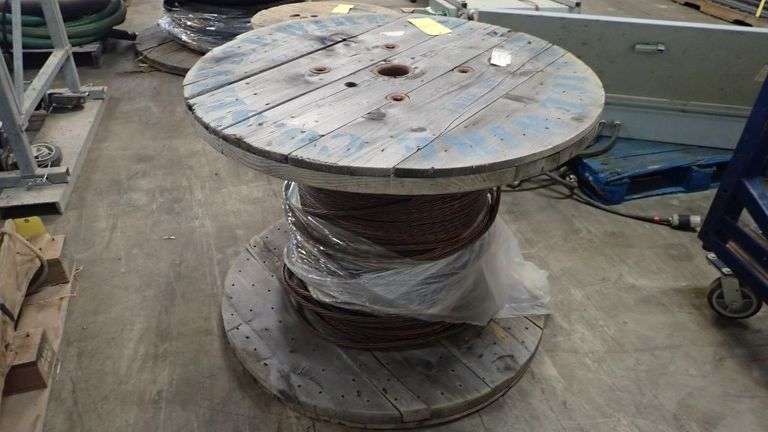 Spool of Stranded Soft Drawn Bare Copper Ground Wire - Yellow Tag Auctions