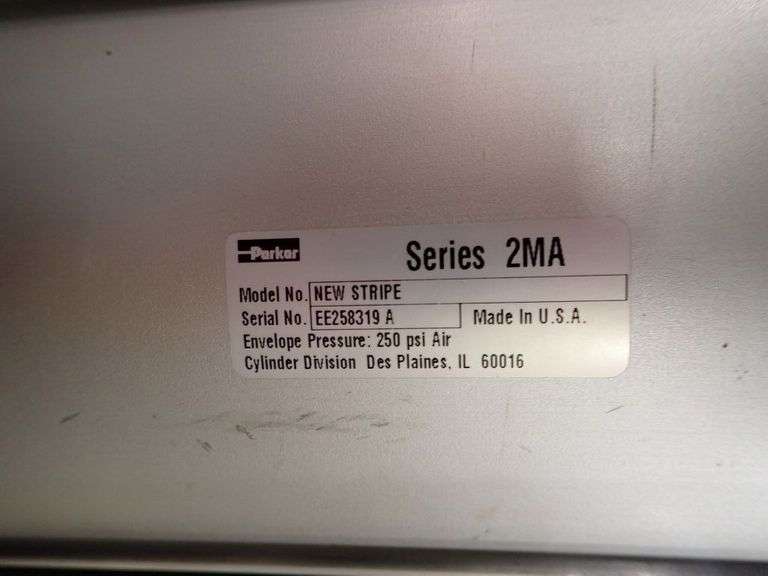 New Stripe Packmaster Air Powered Compactor - Yellow Tag Auctions