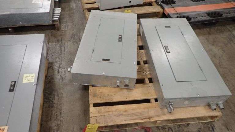 Lot of (2) Assorted Westinghouse Panelboards - Yellow Tag Auctions