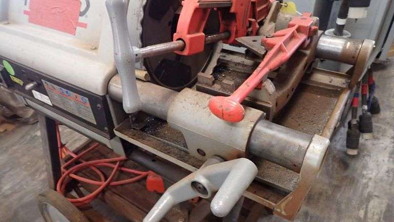 Ridgid 1224 Threading Machine - Yellow Tag Auctions