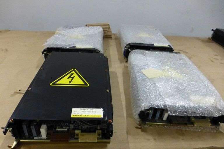 Lot of (4) Fanuc Power Units - Yellow Tag Auctions