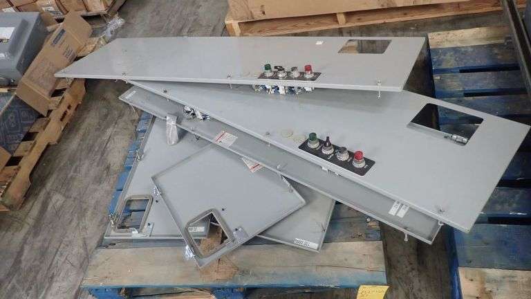 Lot of (6) Assorted Panelboard Doors - Yellow Tag Auctions