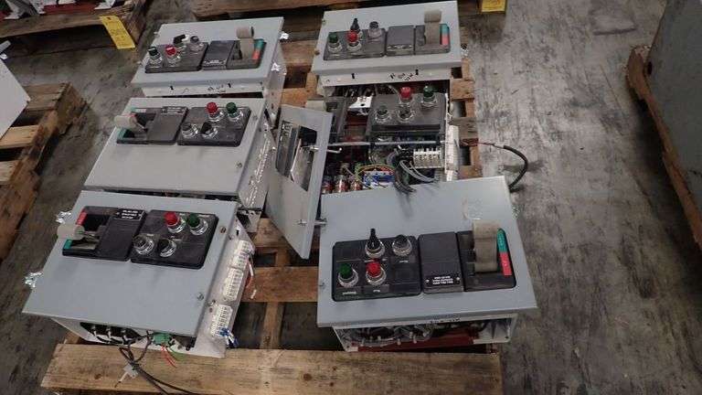 Lot of (6) Eaton MCC Units - Yellow Tag Auctions