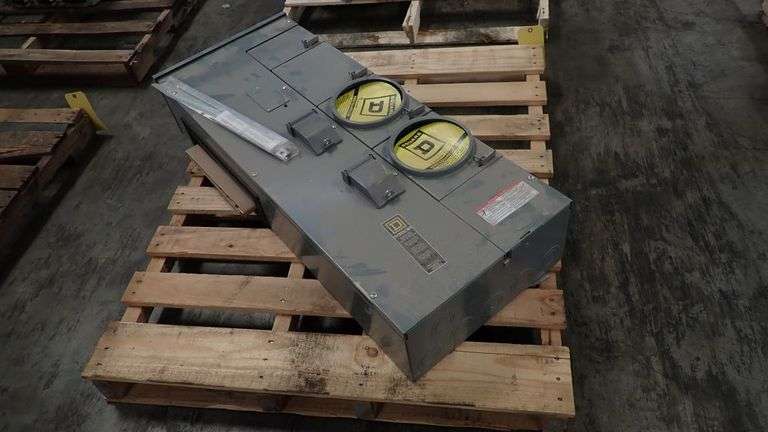 Square D EZ Meter Pak Meter Center - Yellow Tag Auctions