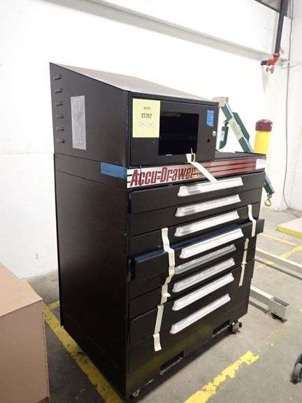 Accu Drawer Cribmaster Toolbox - Yellow Tag Auctions