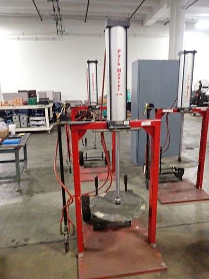 New Stripe Packmaster Air Powered Compactor - Yellow Tag Auctions