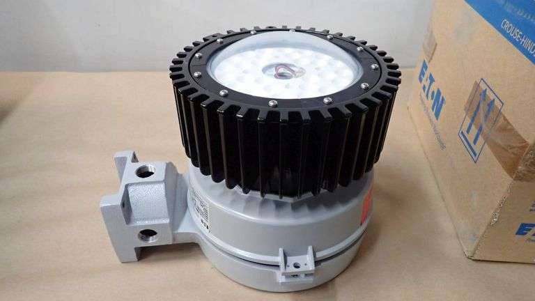 Lot of (2) Eaton Crouse Hinds Champ Series LED Electric Fixtures ...