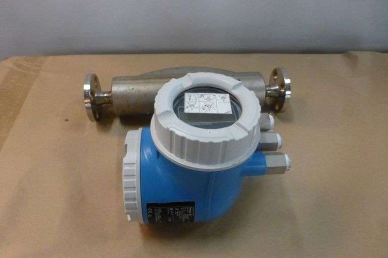 Endress & Hauser Promass 300 Flowmeter w/Promass F Flowmeter - Yellow ...